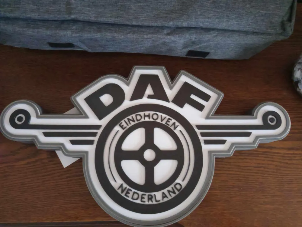 DAF light box by julio5110 MakerWorld: Download Free 3D Models