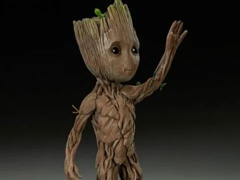 Mini Groot Figurine by Print_that_stuff MakerWorld: Download Free 3D Models