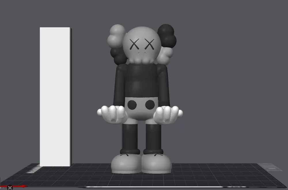 KAWS Joystick Stand Pre Painted Untested Beta - Free 3D Print Model ...