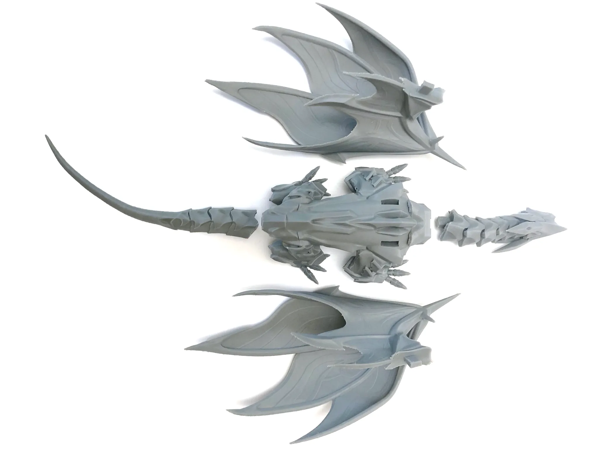 Cyber Mech dragon Scifi Model Statue Figure HI3 by Lexdros8888 ...