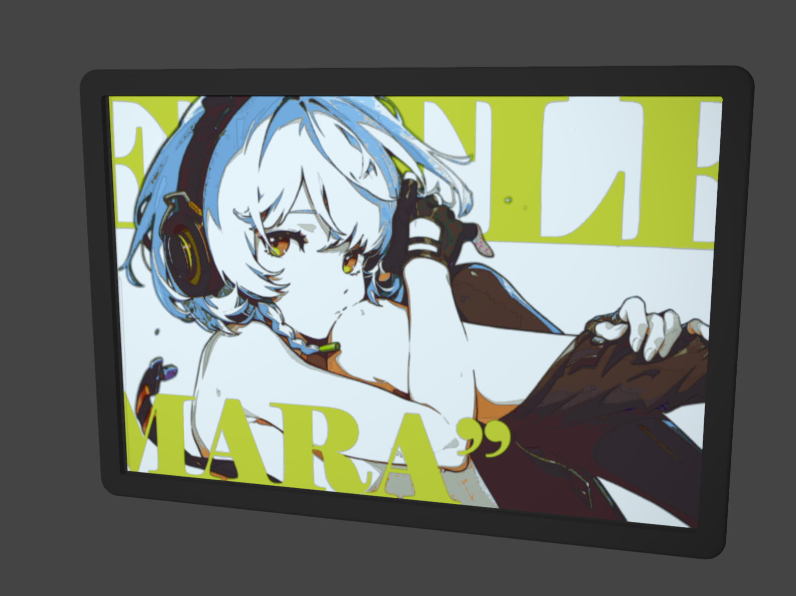 Zero Zone - Anbi Translucent Color Lithophane by 八方睥睨 MakerWorld ...