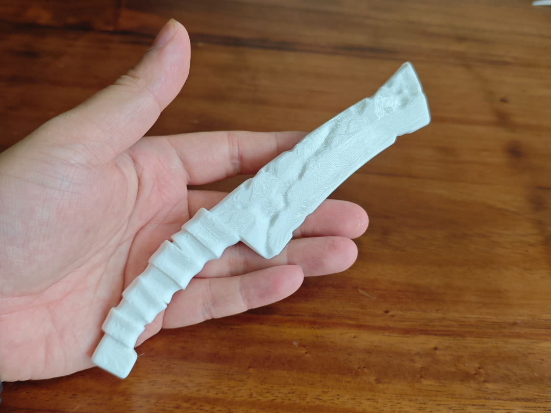 Halberd Weapon Parts No Supports Easy to Print Assemble Paint Durable ...