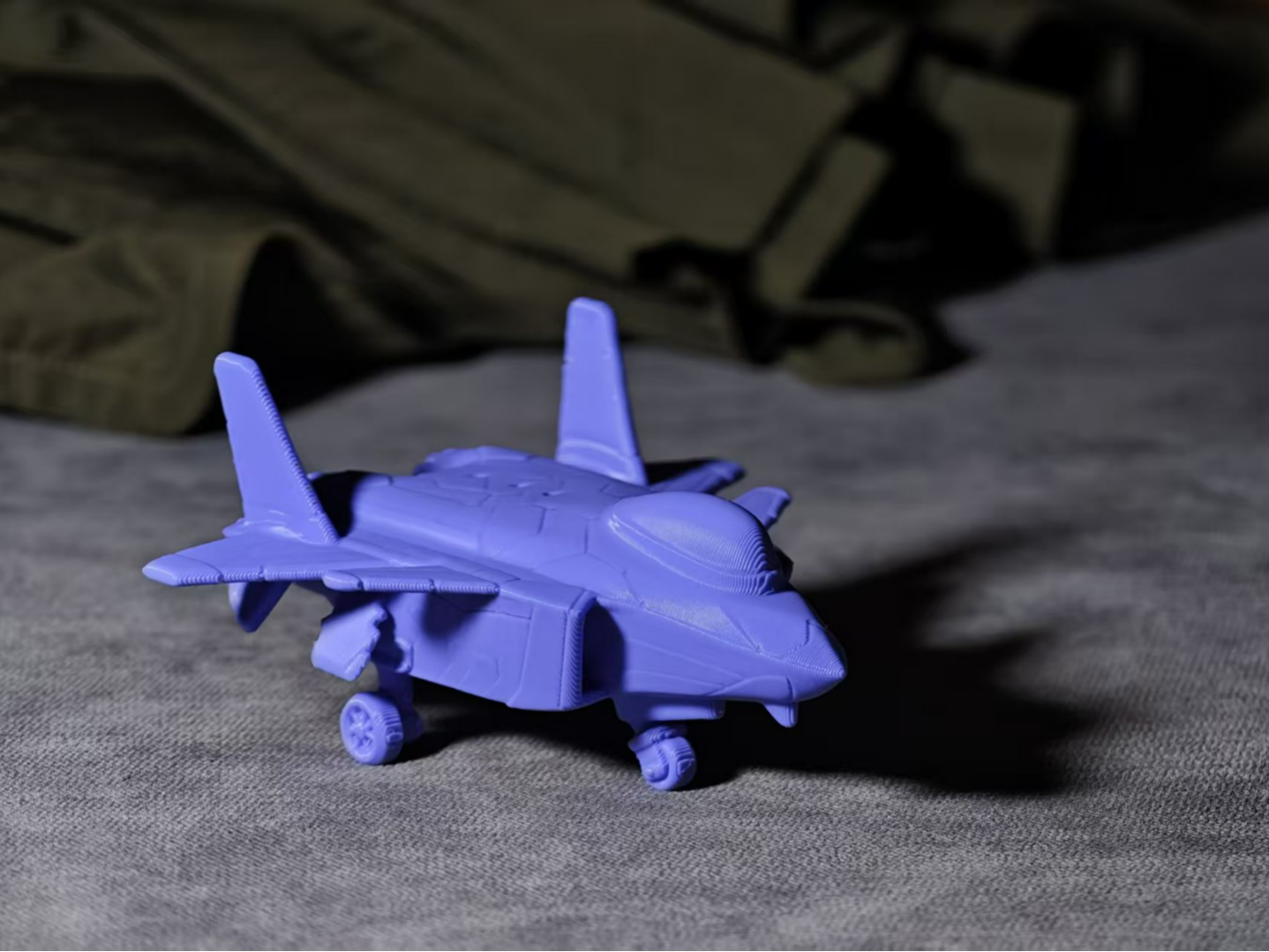 Q-version J-20, easy support removal, 35g, 80-minute print by user_1679480106 MakerWorld ...