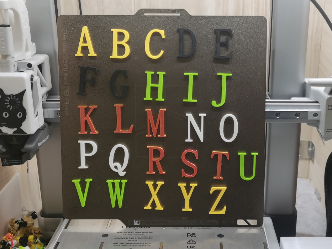 Magnetic English Alphabet by Good Toys SharingMakerWorld: Download Free ...