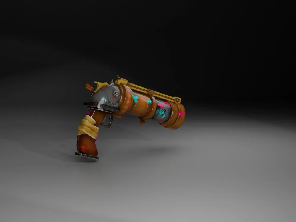 JINX GUN ARCANE \ LOL - Free 3D Print Model - MakerWorld