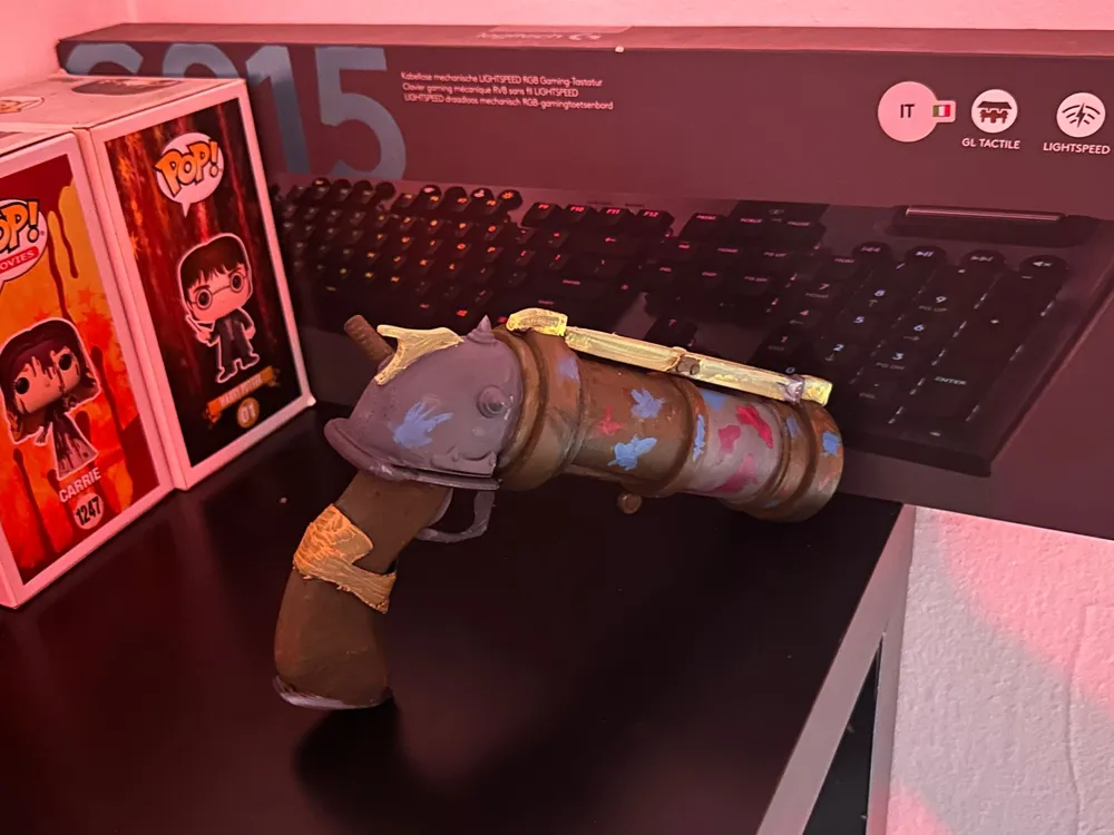 JINX GUN ARCANE \ LOL - Free 3D Print Model - MakerWorld