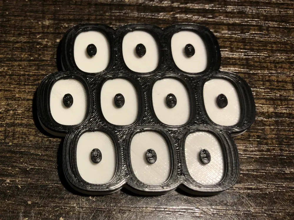 Cyrillic Multiocular O (Two versions) by TheDozer MakerWorld: Download ...