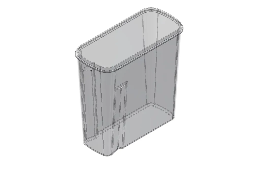 4L Cereal Container 3D Model (.stp file) by Engineered Reality ...