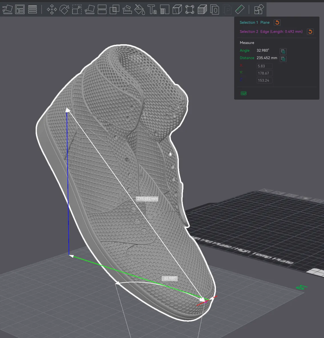 Nike Air Jordan 1 Inspired 3d printable shoes - Free 3D Print Model ...