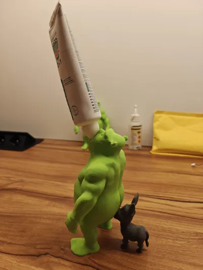 Elmex adapter for the Shrek Ass Toothpaste model by KrzysztofGW ...