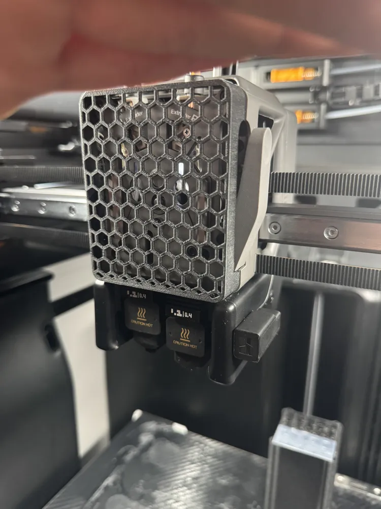 H2D front cover net hexagonal quadrilateral by Xiao XuanMakerWorld ...