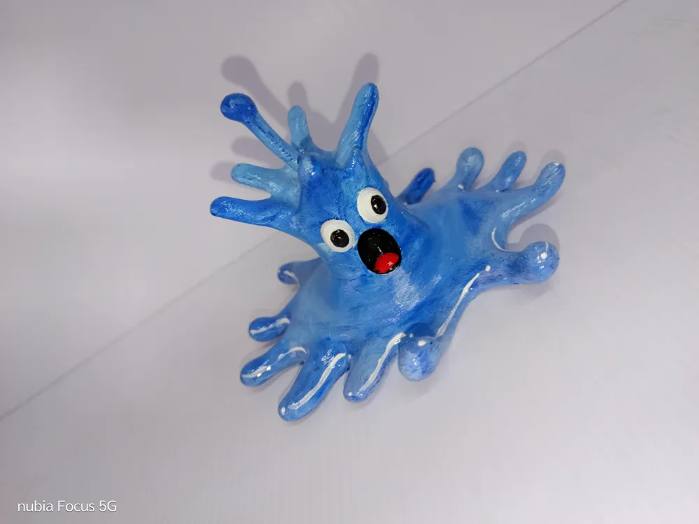Surprised Water Splash by PamelaW MakerWorld: Download Free 3D Models
