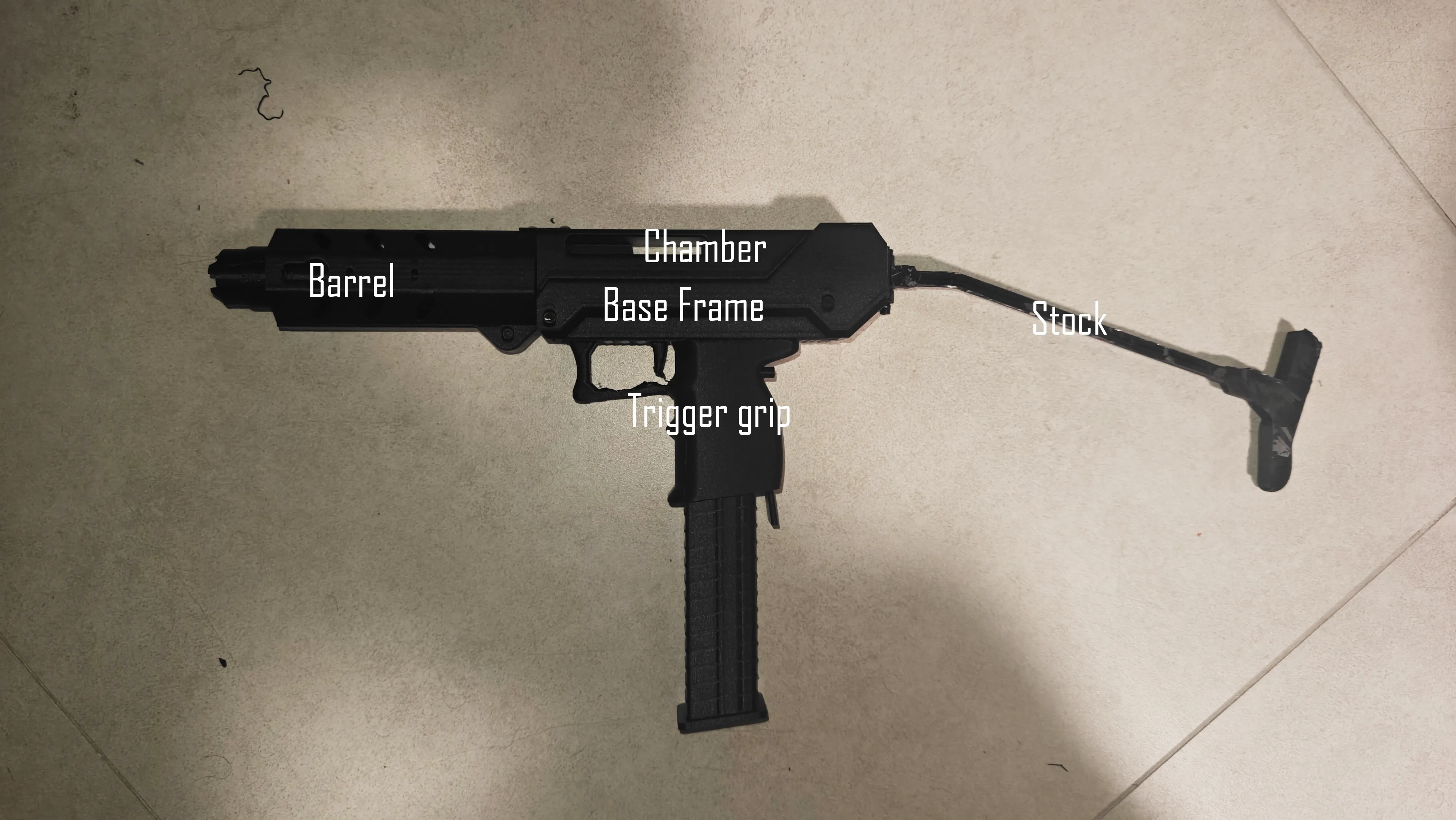 Rainbow Six - SMG 12 Printable and functional - Free 3D Print Model ...
