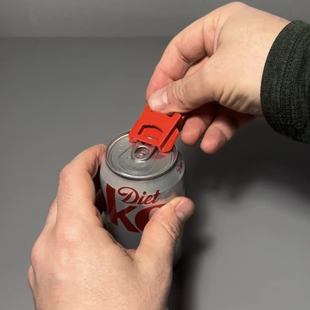 Tab Opener for Soda/Pop/Beer cans - Free 3D Print Model - MakerWorld