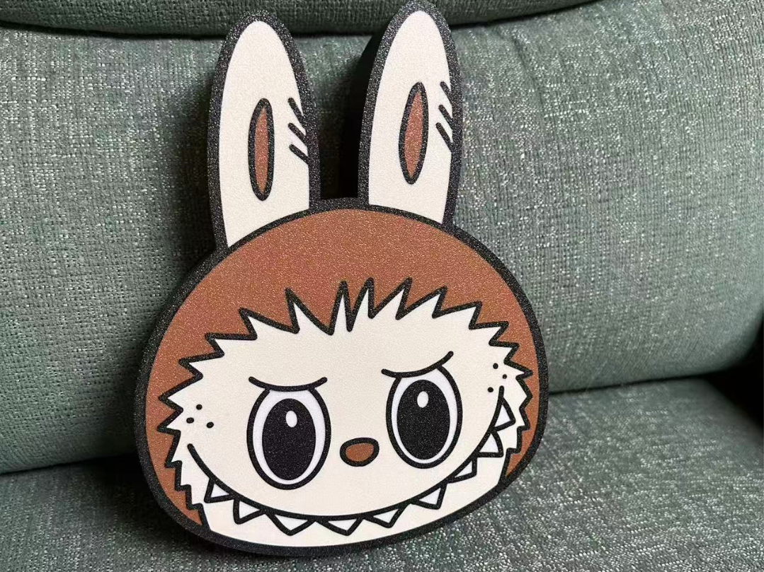 Labubu Light Box by pandahome MakerWorld: Download Free 3D Models