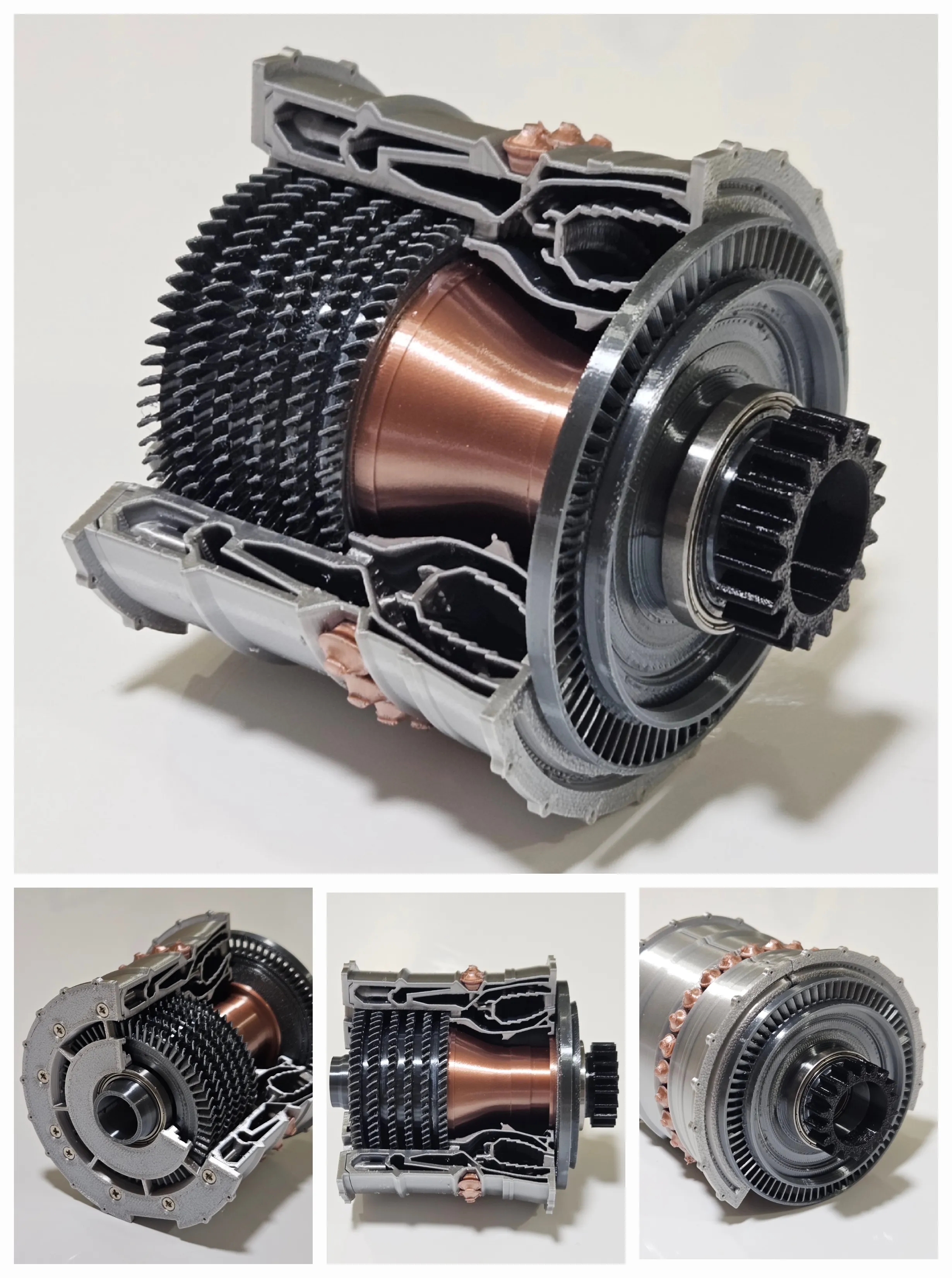 Trent 900 Turbofan Jet Engine Model - Free 3D Print Model - MakerWorld