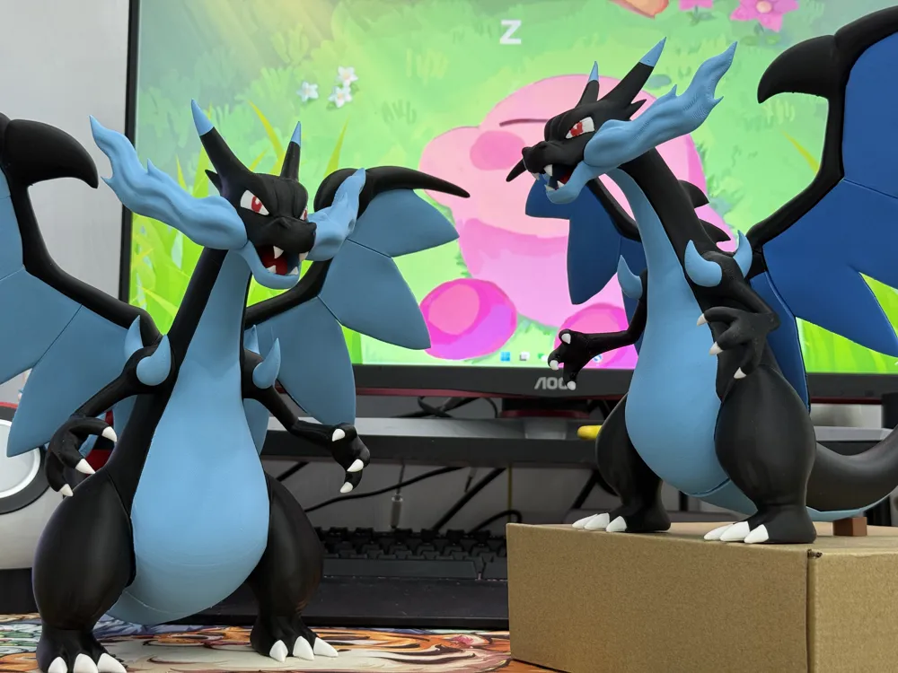 Mega Charizard X (Multi-Color Print) by Immortals. MakerWorld: Download ...