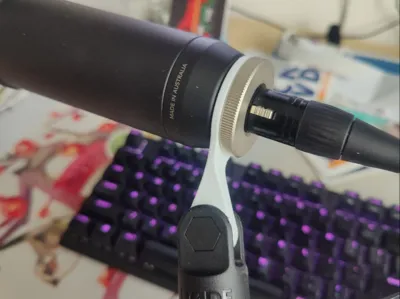 Low profile ring mount for Rode NT1 microphone by Benchy ...