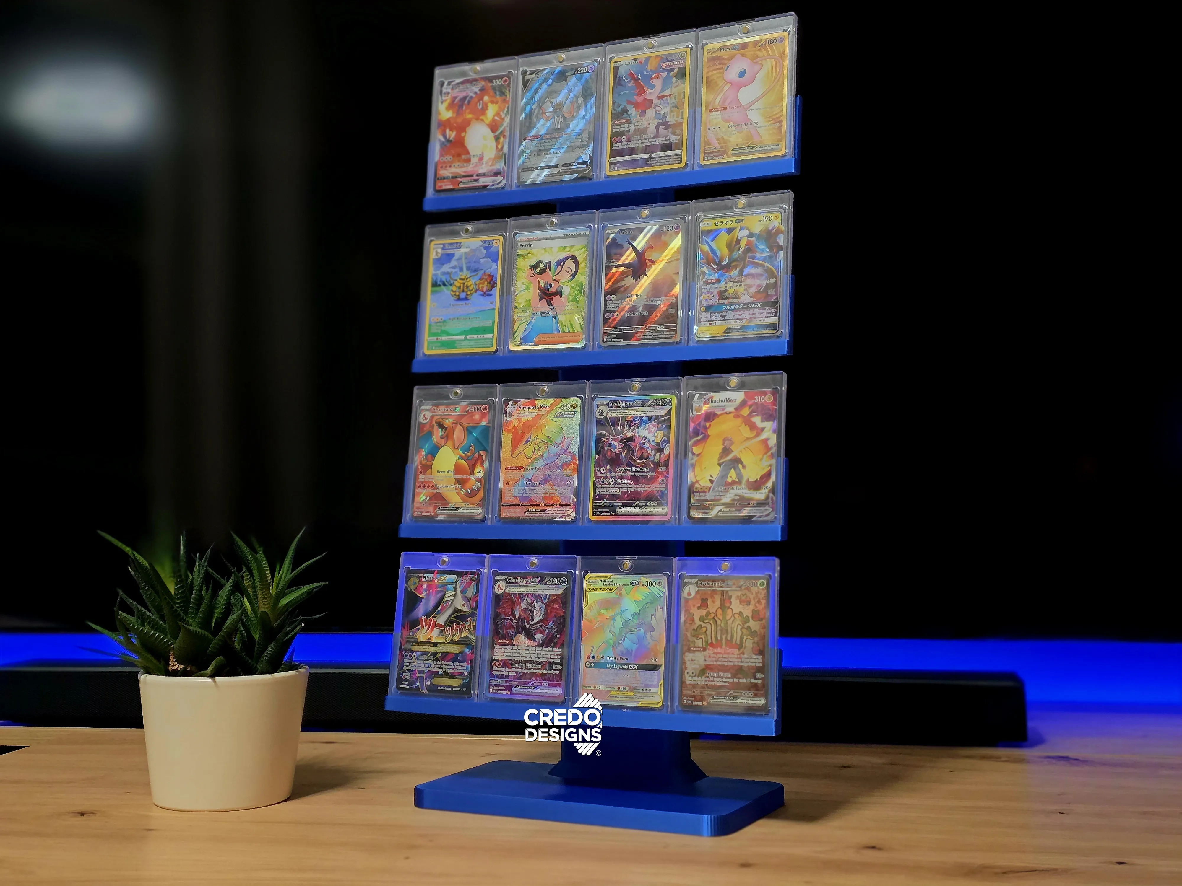 3x3/3x2 Ultra Pro One-Touch Modern Display Stand - Free 3D Print Model ...