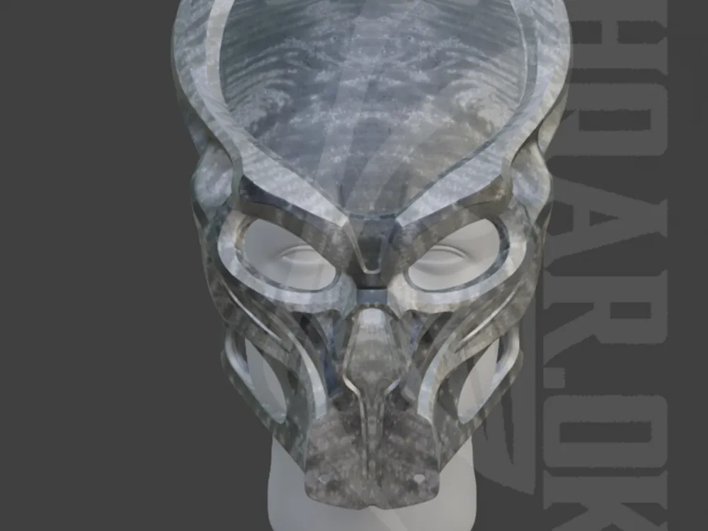 Predator Immortal mask by ShQ@r.Ok MakerWorld: Download Free 3D Models