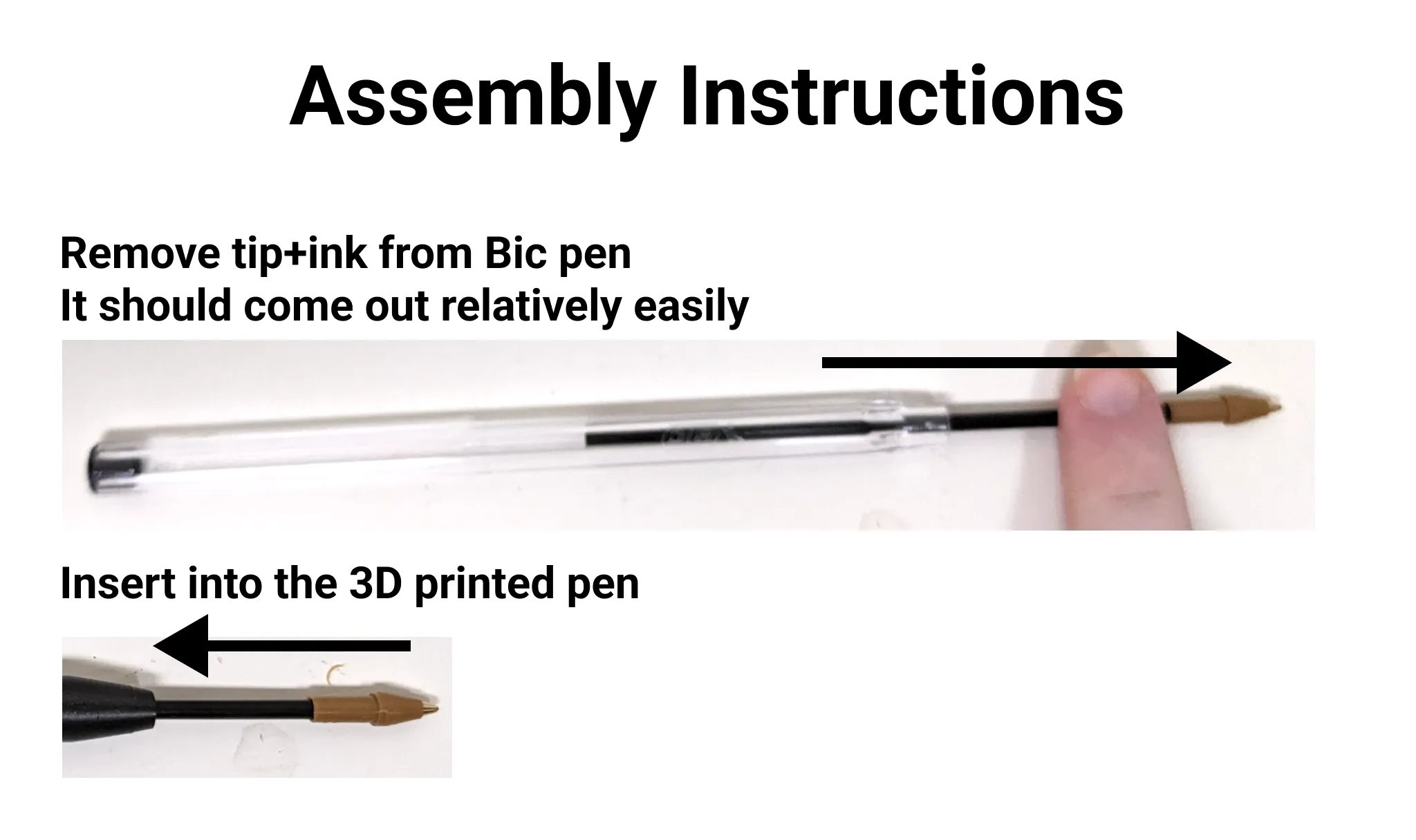 Viking Axe Pen with Wood Grain and High Detail by Rexi Labs MakerWorld ...