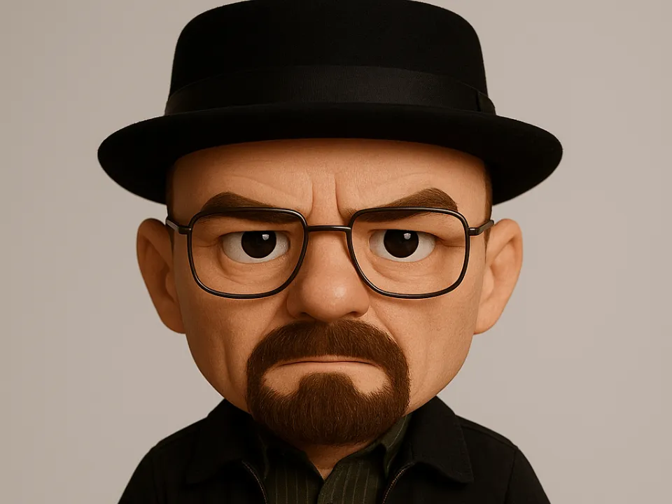 Walter White - Breaking Bad - Adorable - Free 3D Print Model - MakerWorld