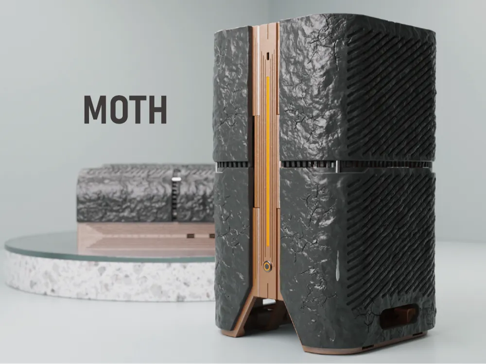 MOTH - Transformable ITX PC Case - Free 3D Print Model - MakerWorld