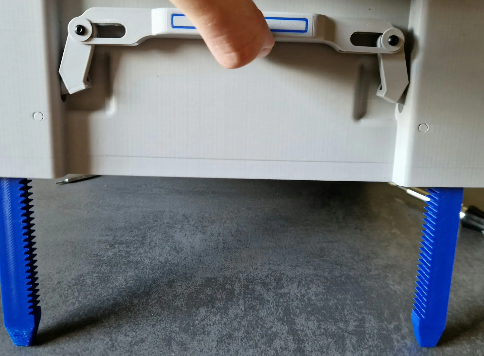 Mobile Box with Fold-Down Table - Free 3D Print Model - MakerWorld