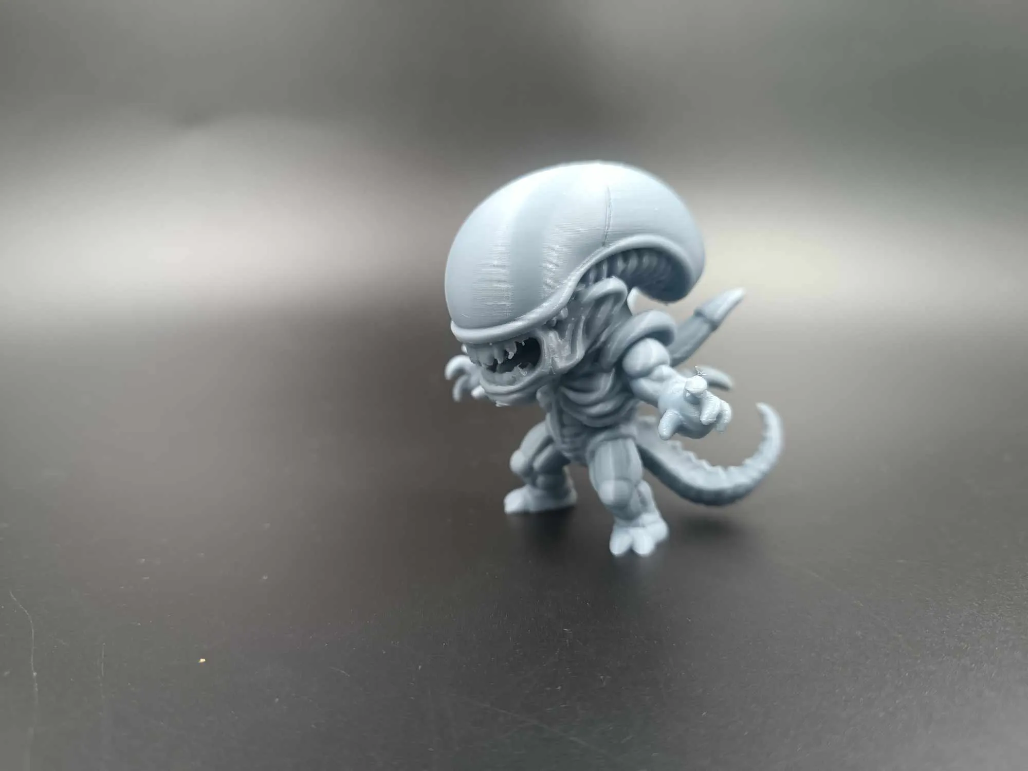 Alien Xenomorph - Chibi - Toy - Figurine - Free 3D Print Model - MakerWorld