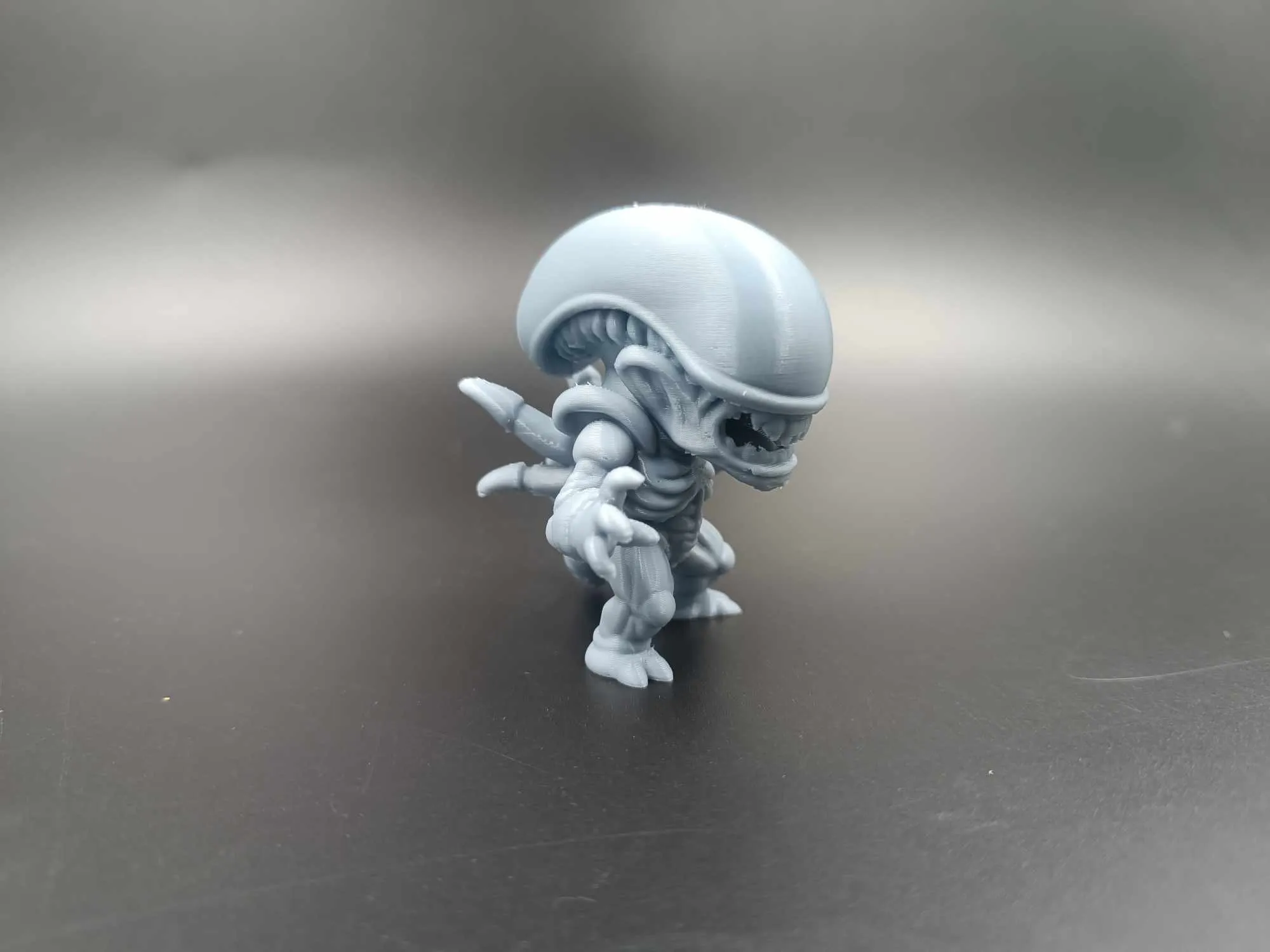 Alien Xenomorph - Chibi - Toy - Figurine - Free 3D Print Model - MakerWorld
