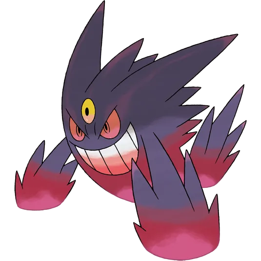 Mega Gengar Ball - Pokemon - Pokeball Functional by Torikami MakerWorld ...