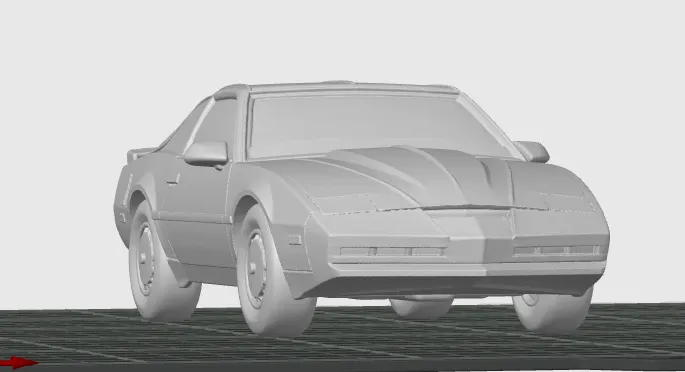 KITT – Knight Rider 3D Model - Free 3D Print Model - MakerWorld