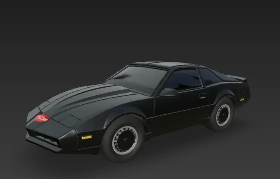KITT – Knight Rider 3D Model - Free 3D Print Model - MakerWorld