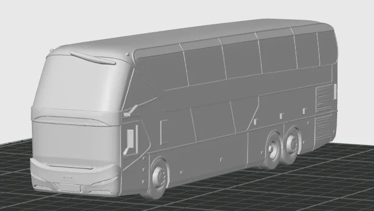 Modern Double-Decker Coach Bus - Free 3D Print Model - MakerWorld