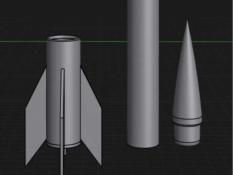 Model Rocket (Prototype) by LukeOstler84115 MakerWorld: Download Free ...