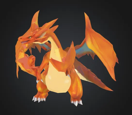 Mega Charizard Y by The Pokémon Guy MakerWorld: Download Free 3D Models