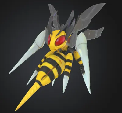 Mega Beedrill by The Pokémon Guy MakerWorld: Download Free 3D Models