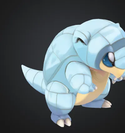 Alolan Sandshrew by The Pokémon Guy MakerWorld: Download Free 3D Models