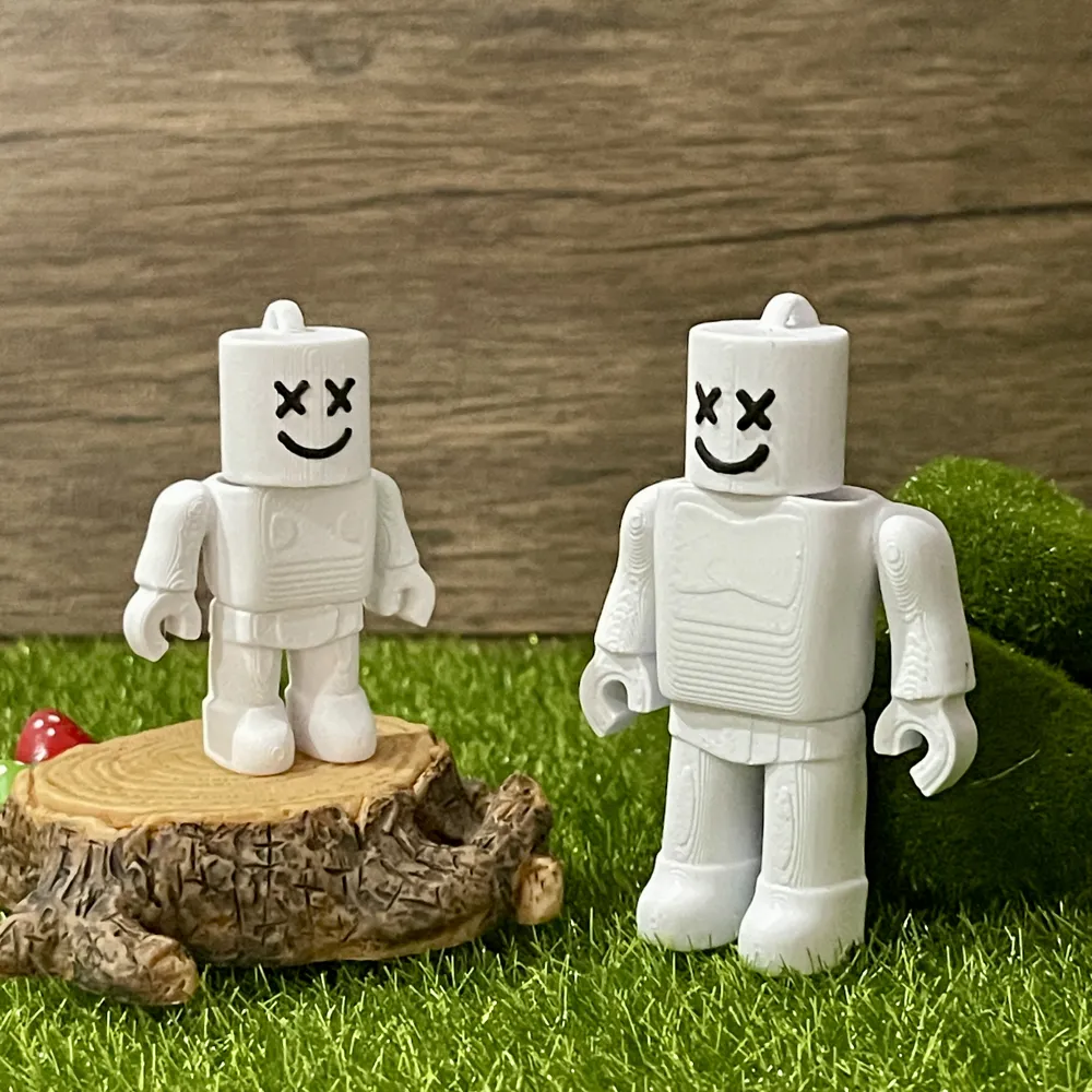 Roblox X Marshmallow Flexi Keychain - Free 3D Print Model - MakerWorld