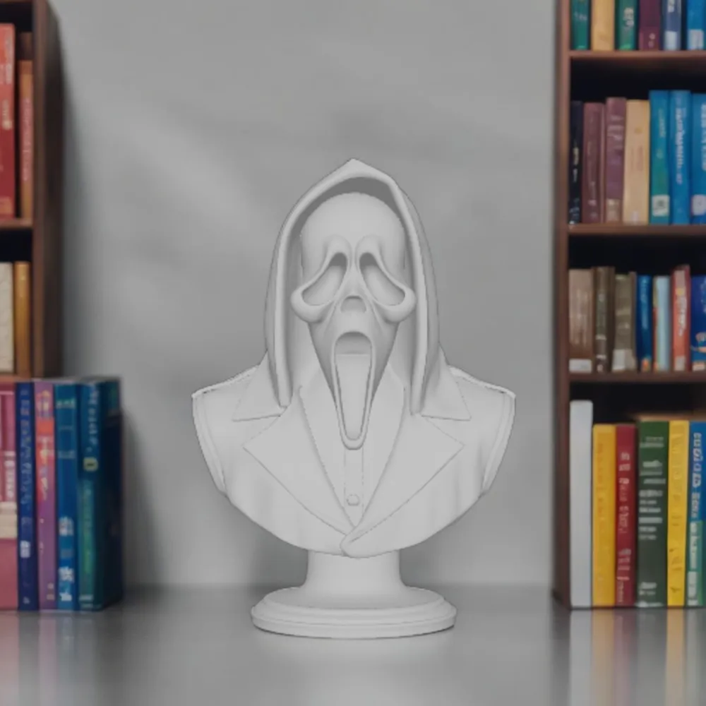 Ghostface (SCREAM) Statue by Swotar MakerWorld: Download Free 3D Models