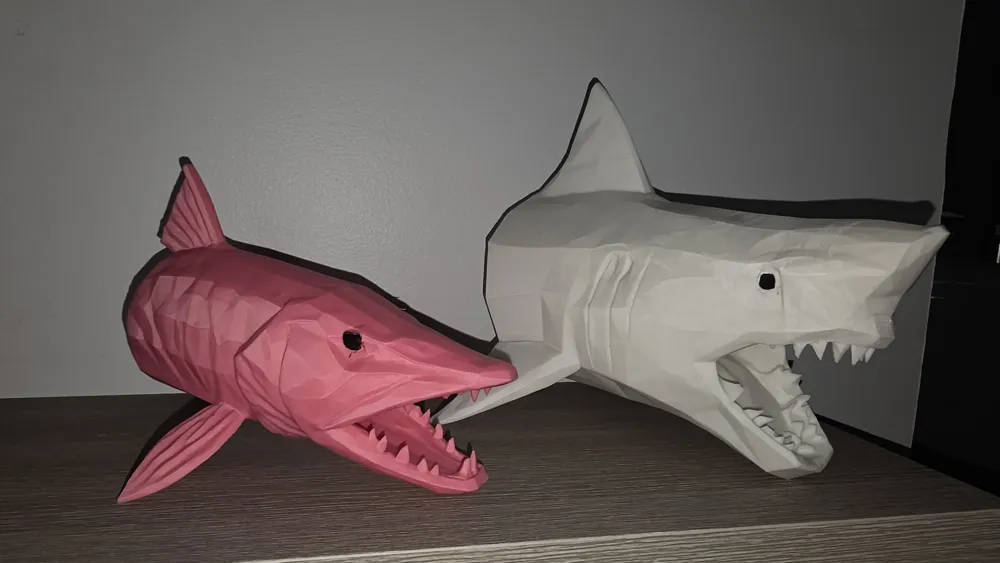 Muskie Head by MiniMe MakerWorld: Download Free 3D Models