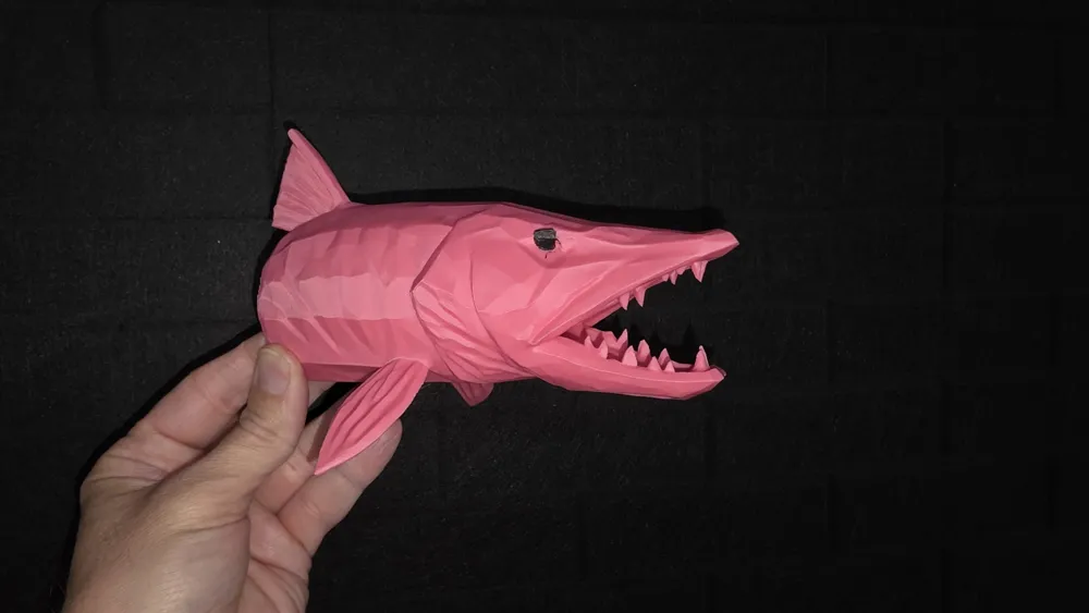 Muskie Head by MiniMe MakerWorld: Download Free 3D Models