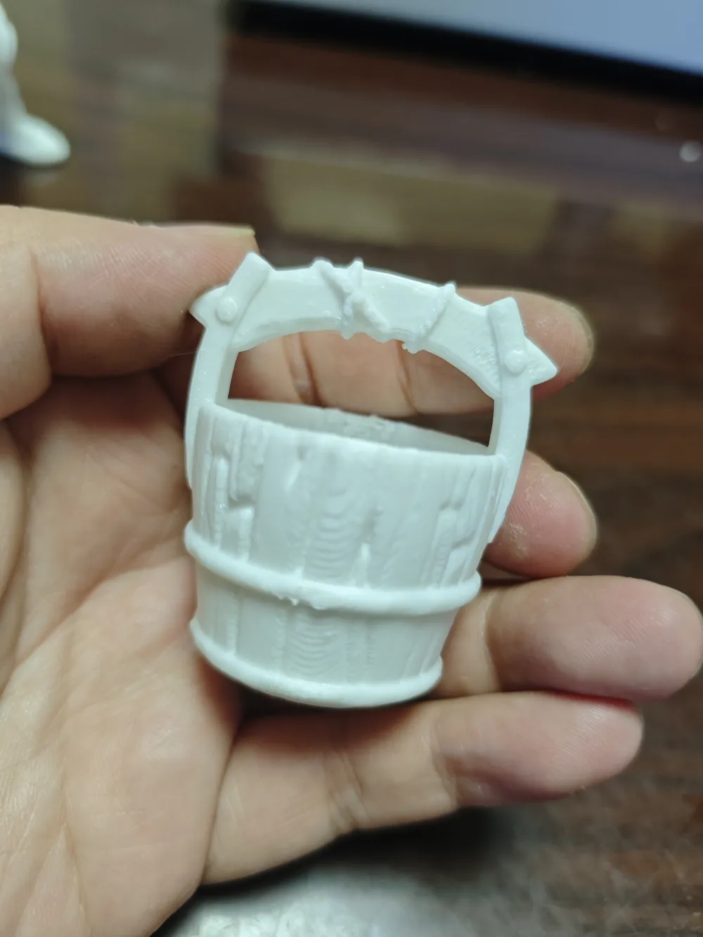 Ancient Water Bucket, Multipart Assembly, Paintable, Durable, Scalable ...