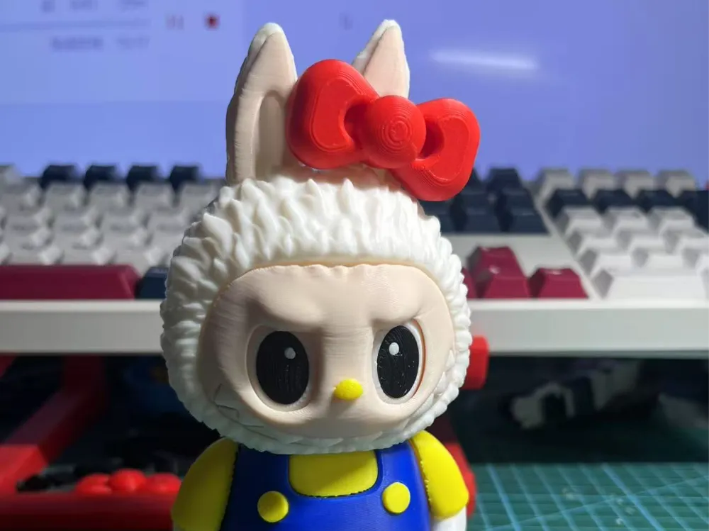 ktbubu labubu KTBUBU KT cat Hello Kitty kittybubu by 从天而降的兔子 MakerWorld ...