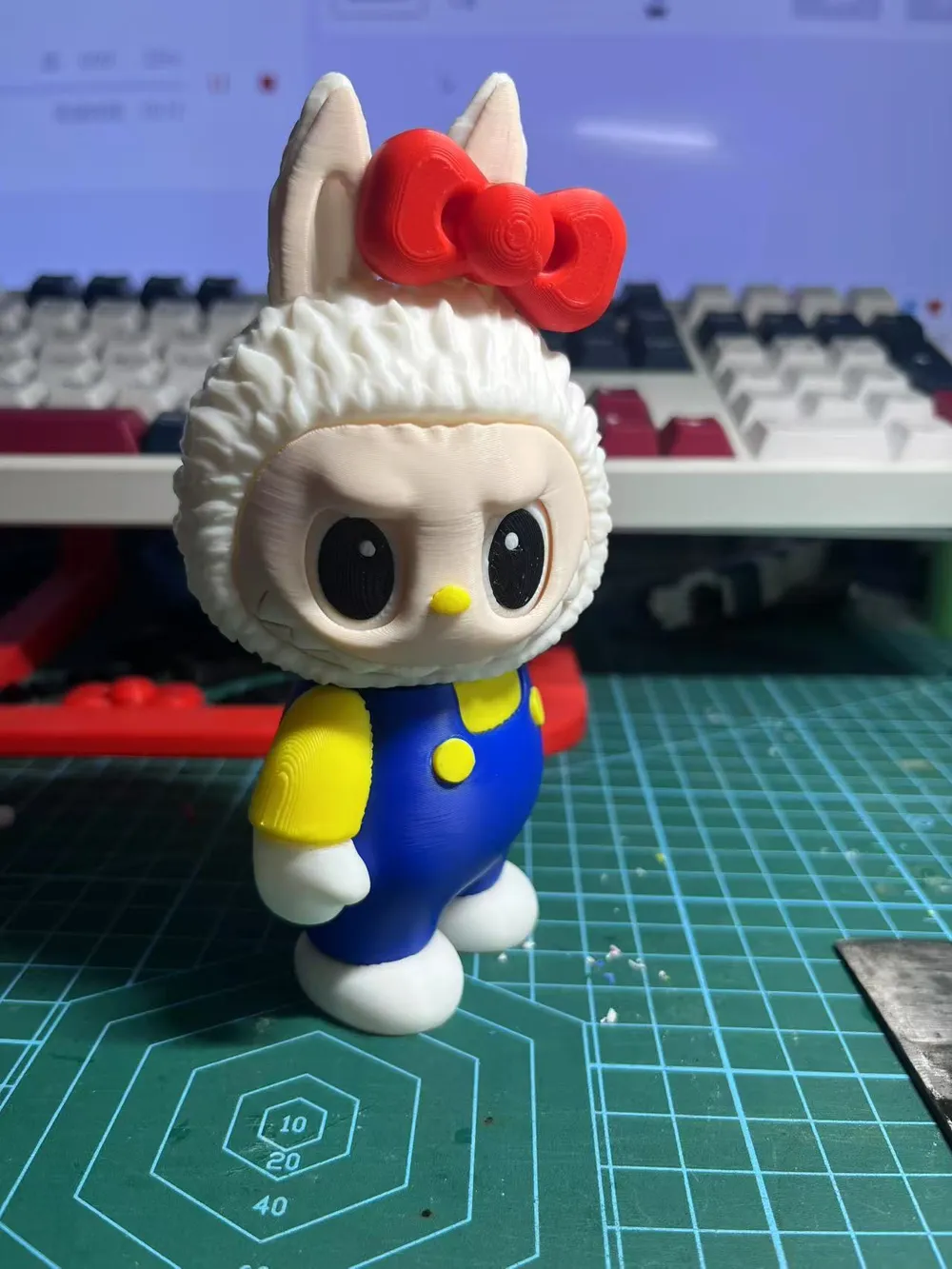 ktbubu labubu KTBUBU KT cat Hello Kitty kittybubu by 从天而降的兔子 MakerWorld ...