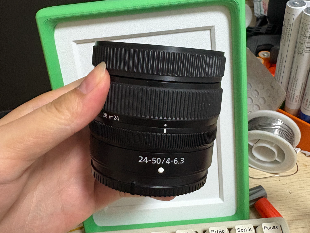 Nikon 24-50mm lens hood, high-end lens disguise by Koopa MakerWorld ...