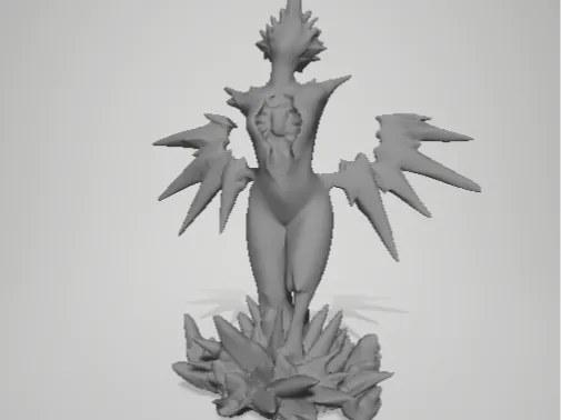 Resident Evil Village Crystal Dimitrescu Statue by 3Dimensions MakerWorld: Download Free 3D Models