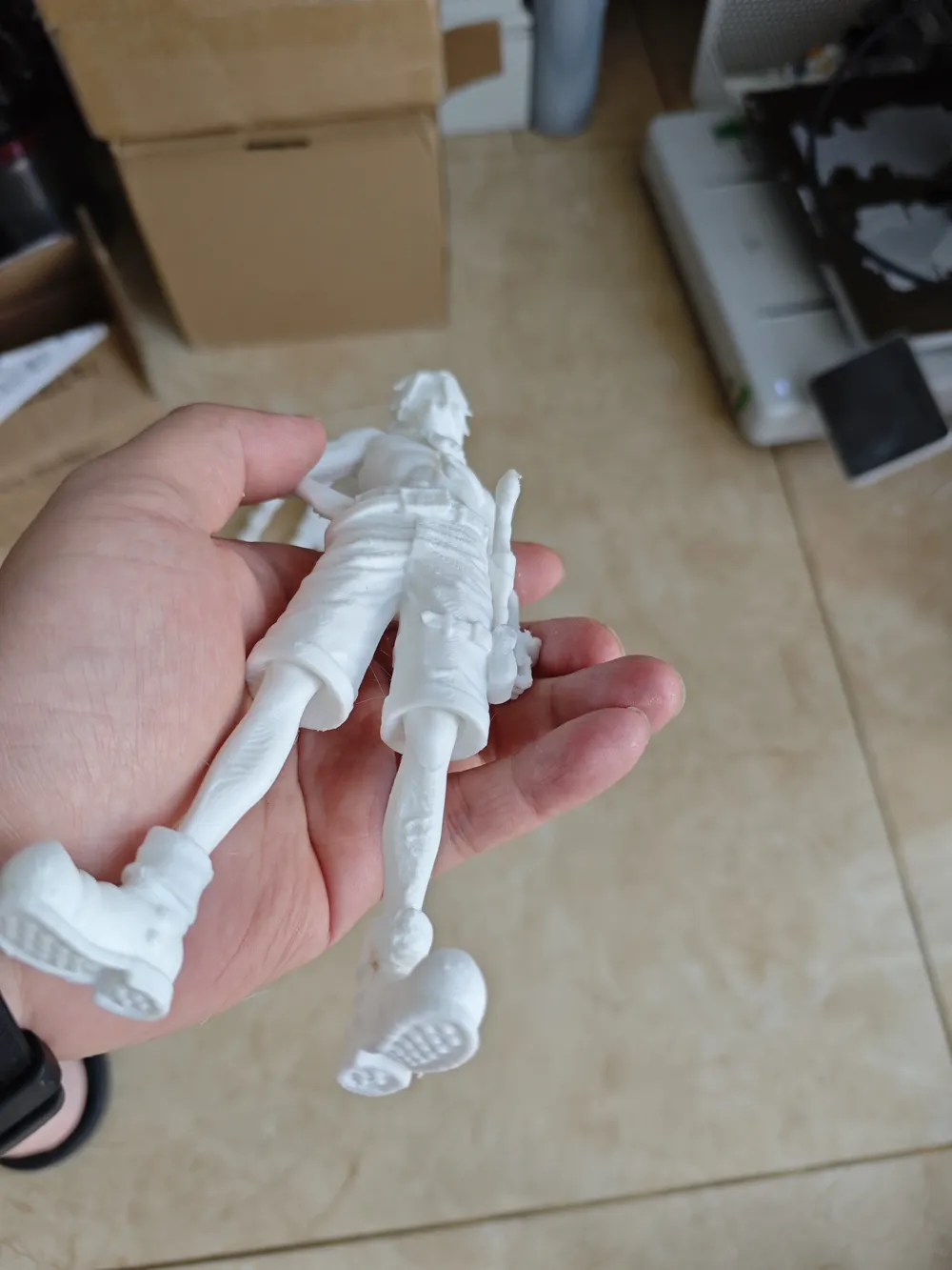 One Piece Ace Figure Anime Multipart Easy to Assemble Glue Together ...