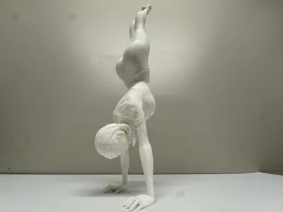 Inverted Athlete - Free 3D Print Model - MakerWorld