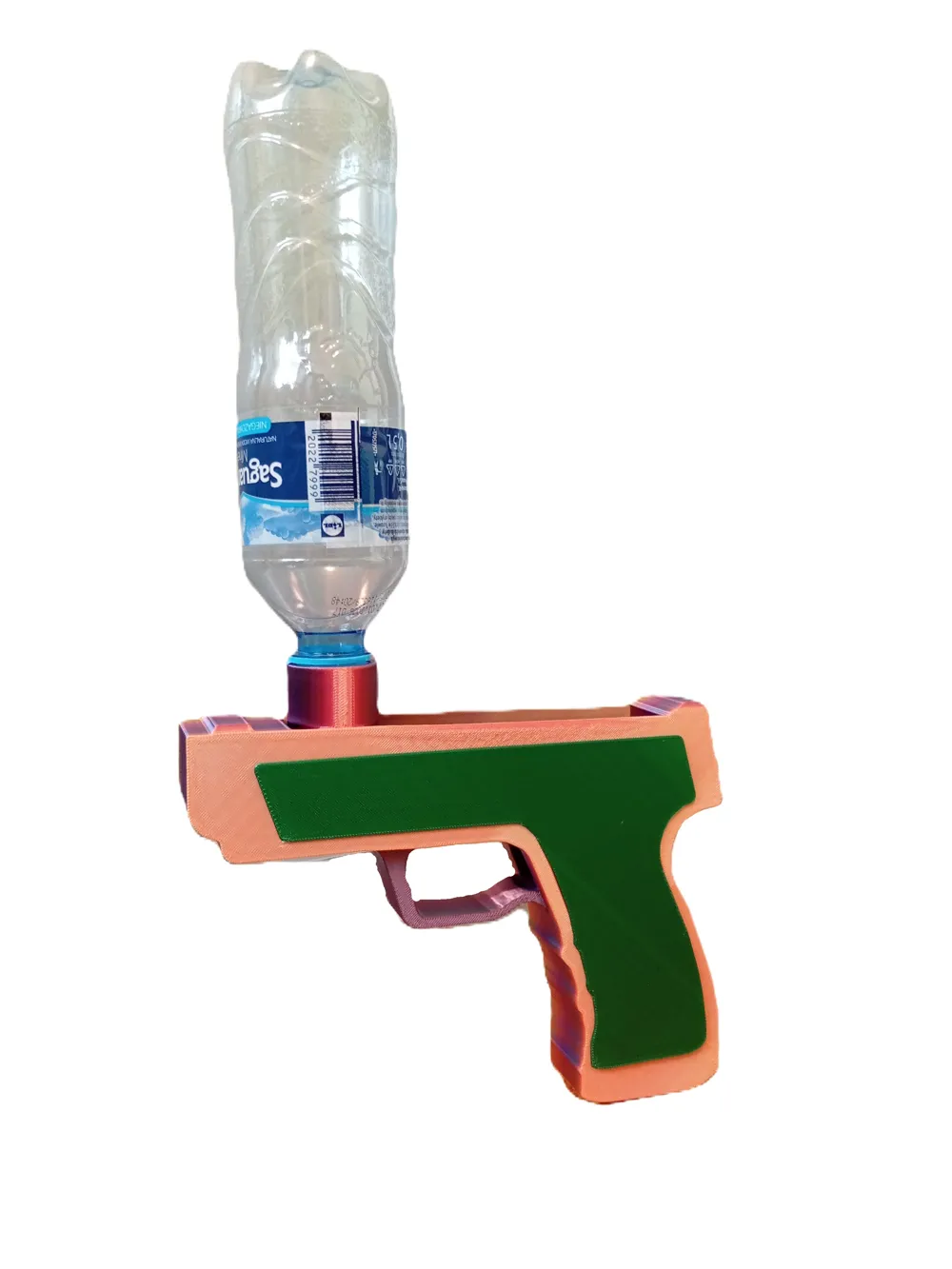 100% printable water gun by Matematix MakerWorld: Download Free 3D Models